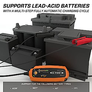 CTEK (56-958) MUS 4.3 POLAR 12 Volt Fully Automatic Extreme Climate 8 Step Battery Charger