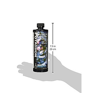 Brightwell Aquatics Potassion - Liquid Potassium Supplement for Marine Reef Fish Aquariums 500-ml