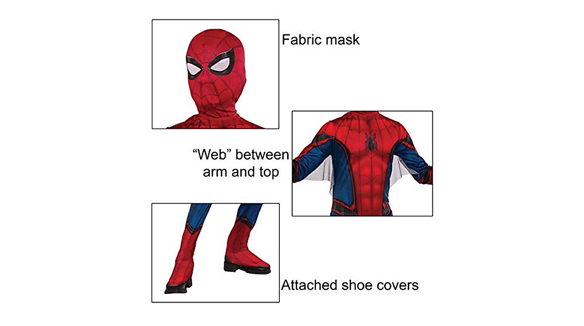 Kids' Spider-Man Costume and Mask | Official Marvel Licensed Suit