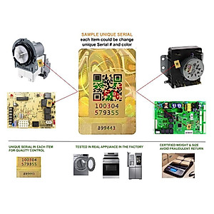 EQUIP. DR US PS2353893-AP4412545 EDR12545X1 compatible with General Electric Dishwasher Drain Pump Assembly fits old #sPS2353893-AP4412545