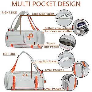 BE SMART Gym Backpack for Men, Extra Large Big Bookbag with Shoe Compartment, Waterproof Heavy Duty Duffel Bag, Men‘s Military Backpacks for Travel,Outdoor Sport,Hiking,Camping