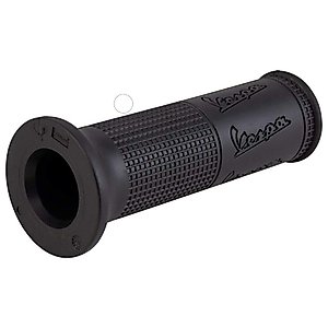 Vespa OEM Right Hand Grip 666845 - Genuine Piaggio Replacement for Vespa Scooters - Throttle Grip with Comfortable Rubber Design