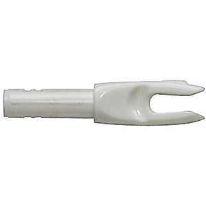 Easton G Nock Large Groove Doz Bag White 970324|TF