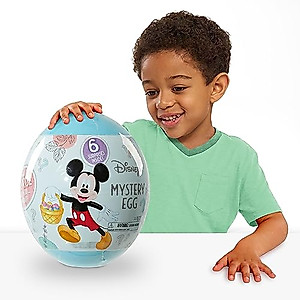Disney Junior Mickey Mouse Giant Easter Egg Surprise, 6-pieces, Officially Licensed Kids Toys for Ages 3 Up by Just Play