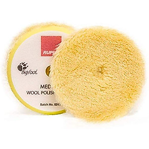 Rupes BigFoot Medium Wool 6.75" Orbital Polishing Pad