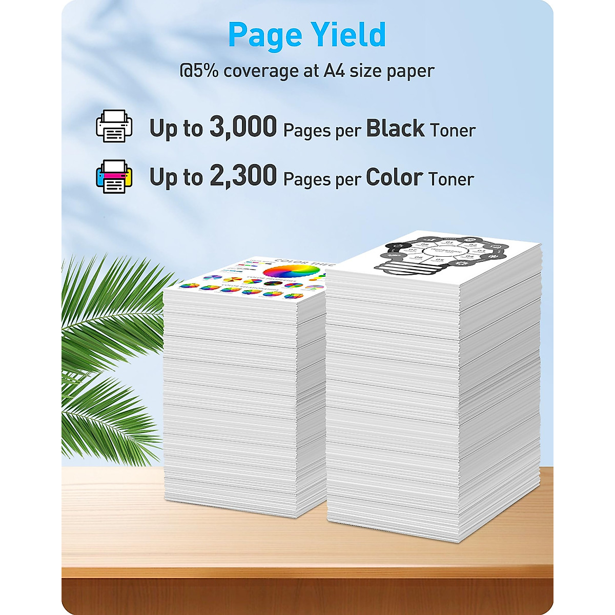 MasaiMara Compatible Toner Cartridge Replacement for Brother TN227 TN-227 TN227BK TN227C TN227M TN227Y High Yield Compatible with HL-L3290CDW HL-L3210CW MFC-L3750CDW MFC-L3710CW Printer (4 Pack)