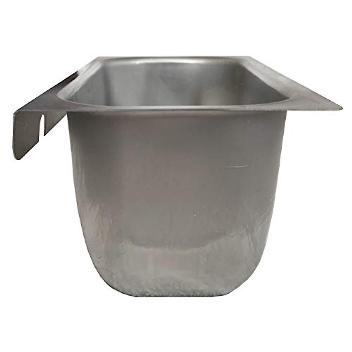 Commercial Kitchen Restaurant Duty Canopy Hood Grease Cup- Removable Keyhole Mount 4” Deep (Large Capacity Grease Cup)