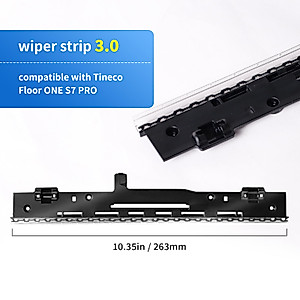 Vacuum Replacement Parts Wiper Strip Compatible with Tineco Floor ONE S7 PRO Cordless Vacuum Cleaners,Wet Dry Vacuum Cleaner Accessories
