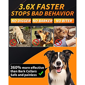 eladyne Ultrasonic Dog Bark Deterrent Devices, Anti Bark Dog Training & Behavior aids-3X Sonic Emitters 4 Modes 50ft Range Control－Barking Silencer Indoor & Outdoor, Rechargeable