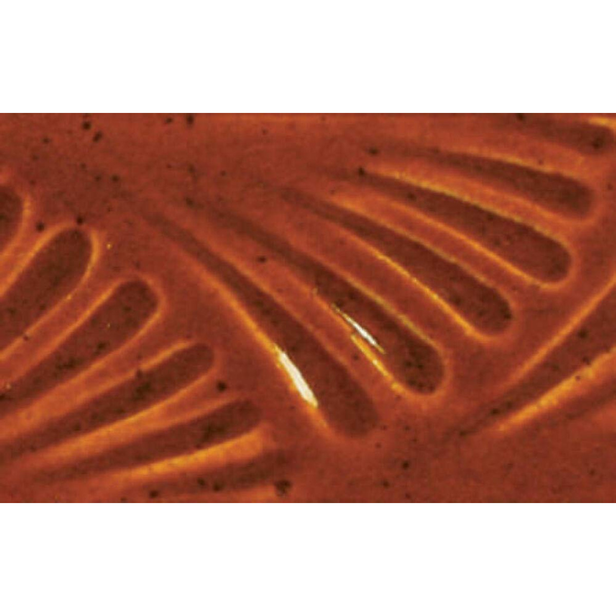 Amaco Potters Choice Hi Fire (Cone5-6) Glaze - Pint # PC-52 -Deep Sienna Speckle