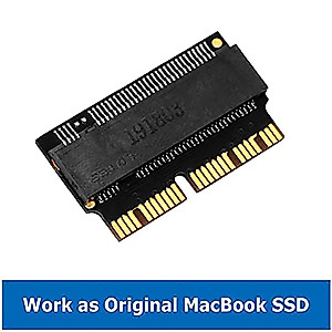 Viupolsor M.2 NVME SSD Convert Adapter Retina 2013-2017 NVME/AHCI SSD Kit for A1465 A1466 A1398 A1502