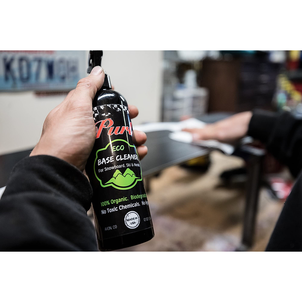 Purl Eco Ski & Snowboard Base Cleaner, 12 oz Spray