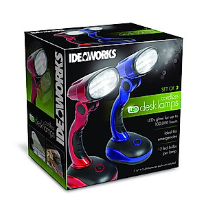 IdeaWorks JB6173 Lights LED Lamp for Desk, Gray