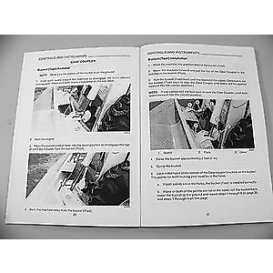J I Case 1845C Uni Loader Parts and Operators Manual Catalog Skid Steer Assembly