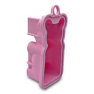 DIY Jumbo Gummy Bear Mold by Mister Gummy | Make Your Own Medium Sized Gummy Bears, Chocolates, Soaps, Candles, Bath Bombs, Ice, Decor Bears, Baked Goods, and More! (ONE Pack)