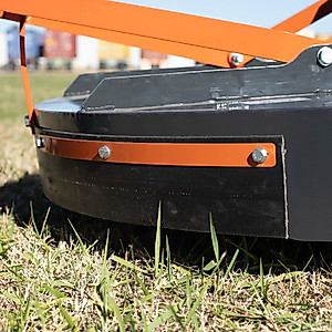 Titan Attachments 5 FT Standard Series Compact Rotary Brush Cutter, Slip Clutch PTO Shaft