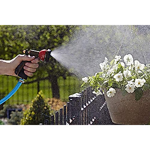 STYDDI Garden Hose Repair Kit, Solid Brass Water Hose Mender Female and Male Hose Connector with Clamps, Fit Standard 1/2" Rubber Garden Hose, 4 Set