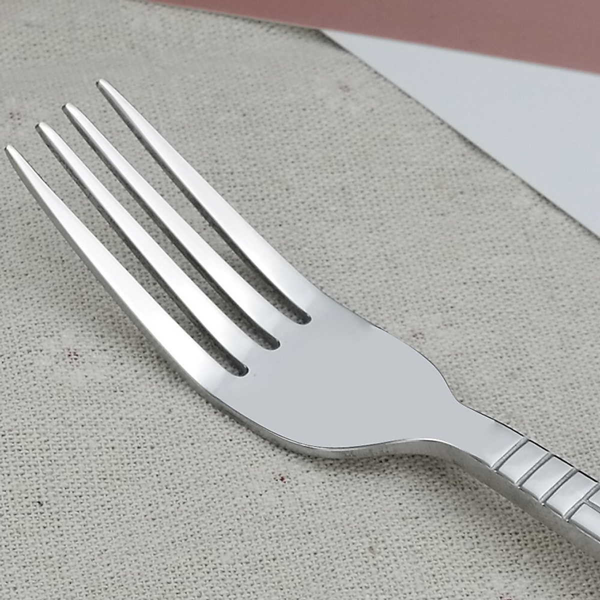 EudokkyNA Stainless Steel Table Forks, Dinner Fork Set of 12