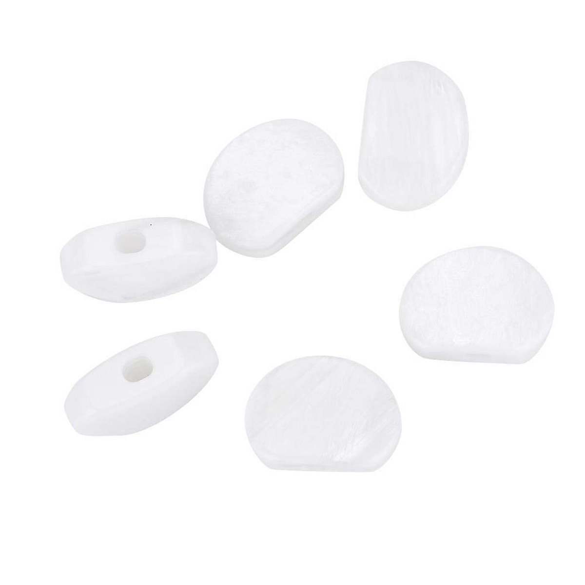 Tuning Peg Heads, 6 PCS/Set Acrylic Tuning Pegs Button Machine Heads for Guitar(#1)