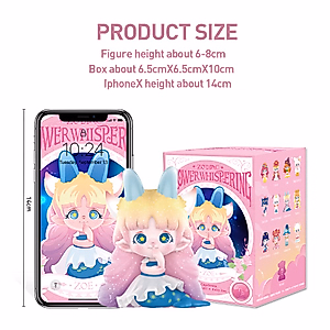 POP MART Zoe Flower Whispering Zodiac Series 3PC Exclusive Action Figure Box Toy Bulk Box Popular Collectible Art Toy Cute Figure Creative Gift, for Christmas Birthday Party Holiday