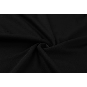 Derminpro Men's Thermal Turtleneck Soft Long Sleeve Soft T-Shirt Black X-Large