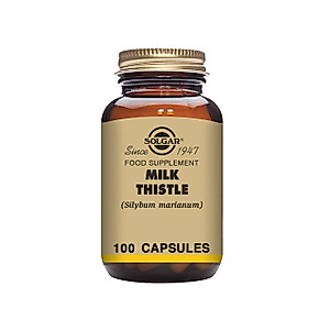 Solgar Milk Thistle, 100 Vegetable Capsules - Liver Support - Full Potency (FP) - Non-GMO, Vegan, Gluten Free, Dairy Free, Kosher - 100 Servings