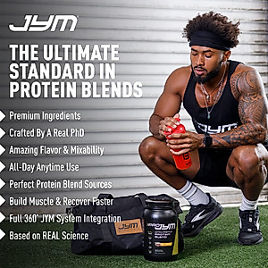 Pro JYM Protein Powder - Whey Protein Isolates, Milk & Micellar Casein | JYM Supplement Science | Tahitian Vanilla Bean, 22 Servings