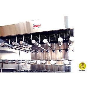 Brazilian Gas Grill for BBQ - 26 Skewers - Professional Grade - BBQ Catering Master