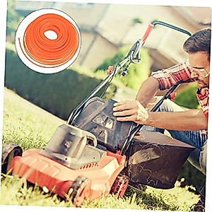 Yardwe 4pcs for Xcm Cutter Spool Supplies Professional Steel Trailer Wire Cutters Cordless Round Landscape Mower Grass Mowers Accessory Orange Rope Accessories Trimmer Brush Replacement