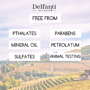 Delfanti-Milano • COLLAGEN 24K • Anti-Aging Night Cream • Face and Neck Moisturizer with pure Hyaluronic Acid • Made in Italy