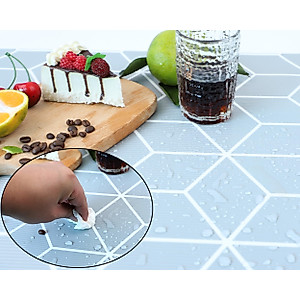 Shelf Liners for Kitchen Cabinets 16 Inch Wide X 20 Ft Non Adhesive Cabinet Drawer Liners Non Slip Waterproof Closet Pantry Shelf Liner Cupboard Fridge Mat for Bathroom Drawer Liners