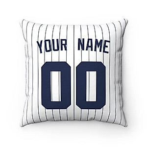 ANTKING Throw Pillow New York Personalized Custom Any Name and Number for Men Women Boy Gift