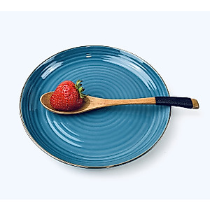 JapanBargain 2685x4, Set of 4 Wooden Dinner Spoons Yogurt Spoons Snack Spoons Ice Cream Spoons Children Spoons, 7-3/4 inch