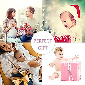 LAMMAZ Baby Soft Rattle, Baby Infant Wrists Rattle and Foot Rattles Finders Socks Set Developmental Soft Toys for Newborn (8 PCS -B)