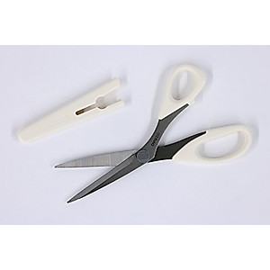 Clover CAPO210 Stainless Steel Scissors, White