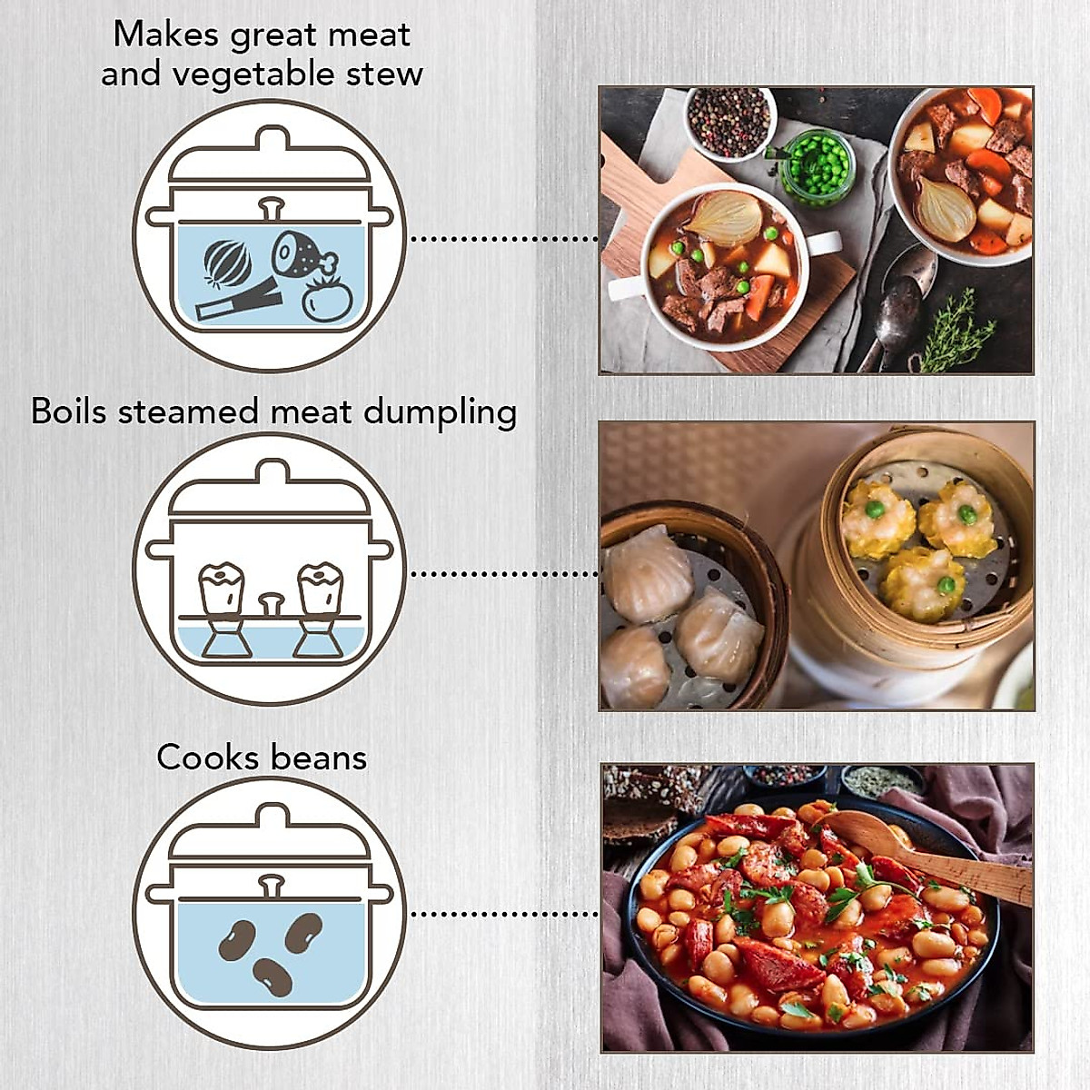 TIKUSAN Adjustable Cooking Drop Lid Expandable and Contractable Lid Otoshibuta Pot Cover Made in Japan Free Size (5.5"-9.0")