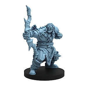 Steamforged Games Epic Encounters: Hall of The Orc King - RPG Fantasy Roleplaying Tabletop Game with 20 Orc Miniatures, Double-Sided Game Mat, & Game Master Adventure Book with Monster Stats