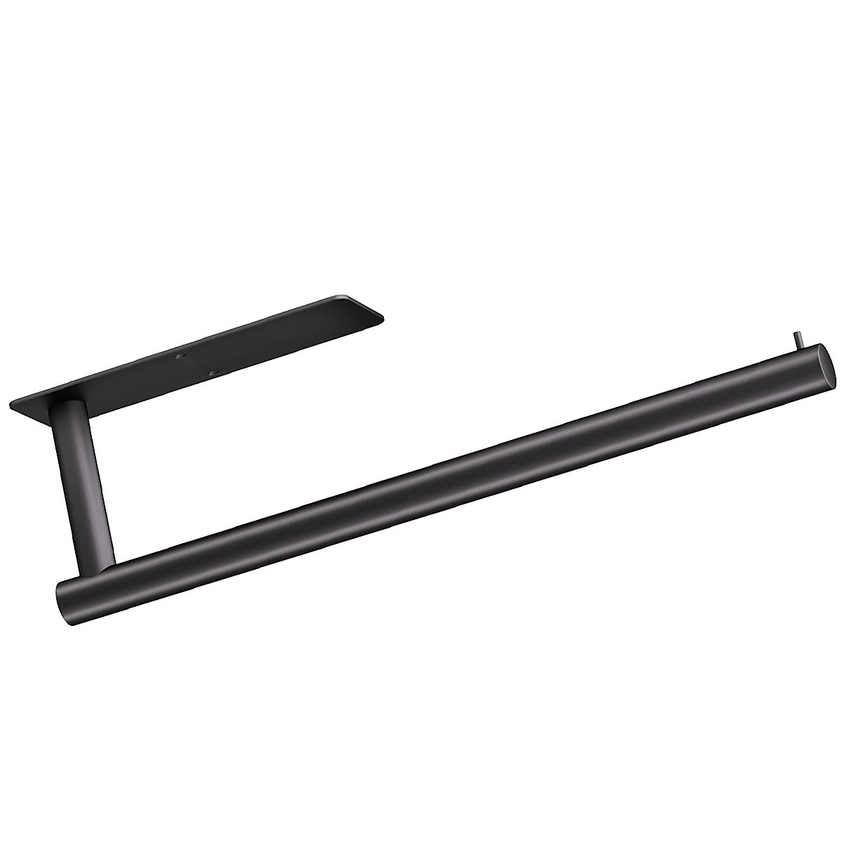 Paper Towel Holder Under Cabinet - Self-Adhesive or Drilling, Paper Towel Holder Wall Mount, Towel Rack for Kitchen Organization and Storage, Stainless Steel Kitchen Paper Roll Holder