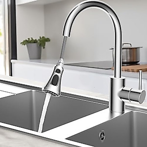 88624000 Replacement Pull-out Faucet Hose Compatible with Hansgrohe Kitchen Faucets Standard Non-Select Single Hole, Kitchen Faucet Spray Hose 59 Inches