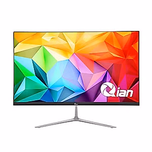 Qian 24” Frameless LED Anti-Glare PC Monitor, 1920x1080 FHD, 75Hz Refresh Rate, 6ms Response Time, 3000:1 Contrast Ratio, 16.7M Colors, 250cd/m2, 16:9, 178°, HDMI/VGA, 75x75mm VESA, Tilt, QM2382F
