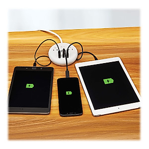 Tripp Lite Safe-IT 30W Surge Protector, 2 Outlets & 2 USB + 1 USB-C Port for Fast Charging, 300 Joules, 6 Foot 5-15P Cord, Manufacturer's Warranty & $25,000 Insurance (TLP26PD30WCAM)