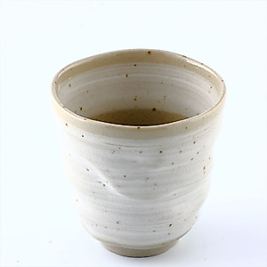 Authentic MIno Yaki(Ware) Handmade Japanese Tea Cups Yunomi Teacup Mug, Japanese Poem Cat Design Gray, 6.4 fl.oz Set of 2, Ceramic, Tea Party Set, Japanese Gifts, Green Tea, Matcha Tea