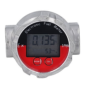 1 Inch Digital Meter High Accuracy Gauge LCD Display for Gasoline Water 20MPa
