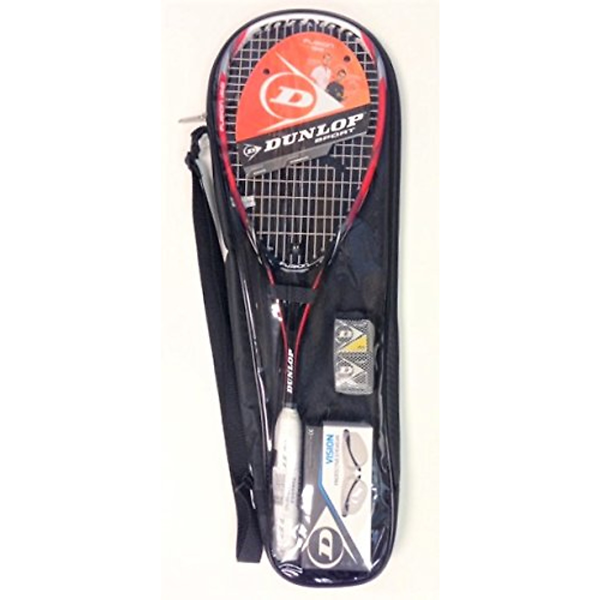 Dunlop Fusion Graphite Squash Pack