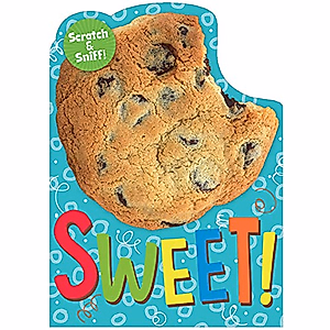 Paper House Chocolate Chip Cookie Scratch and Sniff Birthday Card for Kids