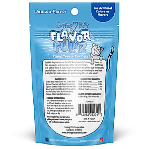 Loving Pets Flavorfullz Filled Treats for Cats, Salmon 3 oz.