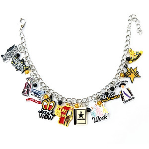 AYJBDGR Universe of Fandoms Broadway Charm Bracelet Gifts for and Women
