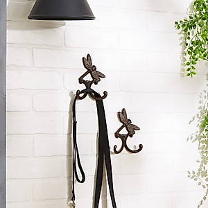 Accent Plus Dragonfly Wall Hook (Set of 2)