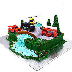 Sunny Days Entertainment Micro Mini City Vehicles – Rescue Toy Car and Truck Set for Kids | Firetruck Helicopter Police Ambulance | Free Wheeling with Moving Parts – Maxx Action