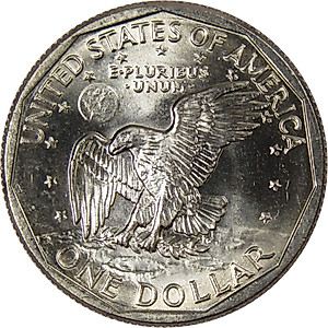 1981 S Susan B Anthony Dollar BU Uncirculated Mint State SBA $1 US Coin